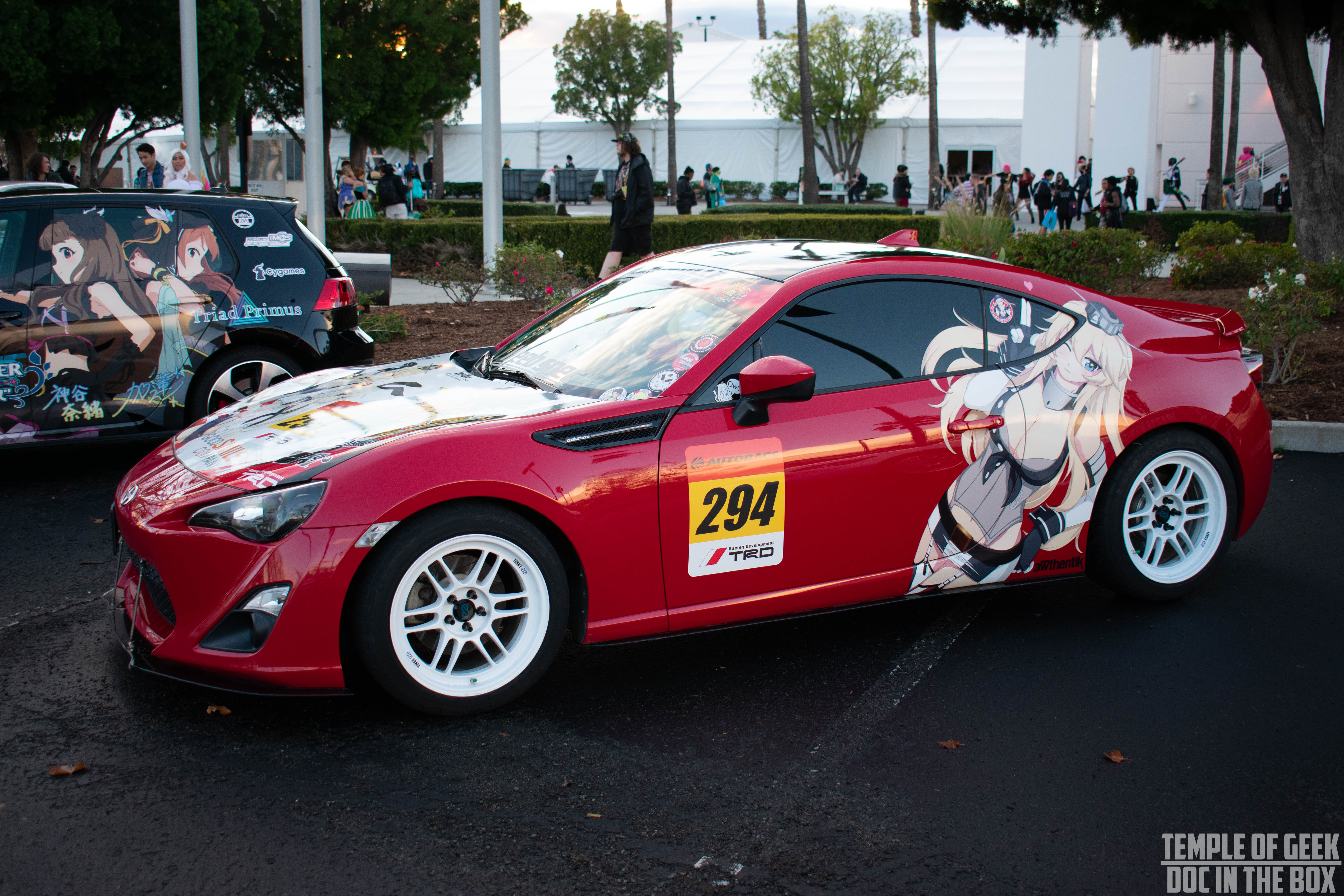 The Cars of Anime Los Angeles 2019!