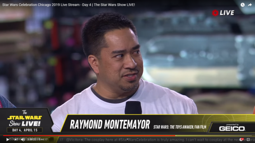 Raymond Montemayor talks about his award winning Star Wars short film