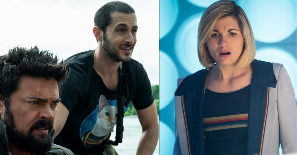 Frenchie is wearing a Doctor Who inspired shirt in "The Boys" Season 2