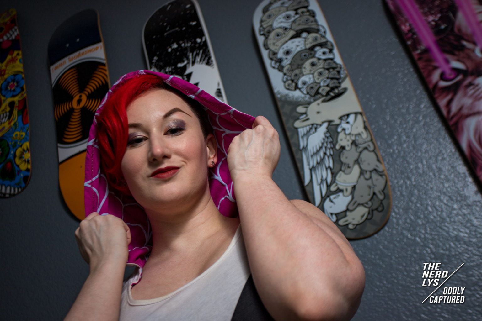 Style Profile: Cosplayer, model keeps looks comfy, casual