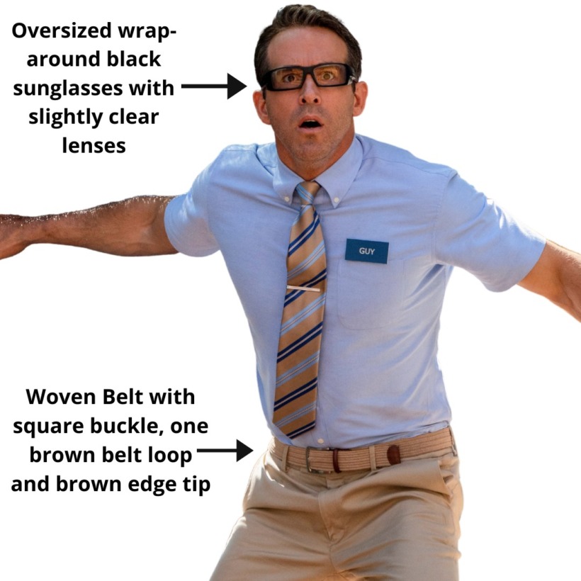 How to do a Costume or Cosplay of Ryan Reynold's "Free Guy"