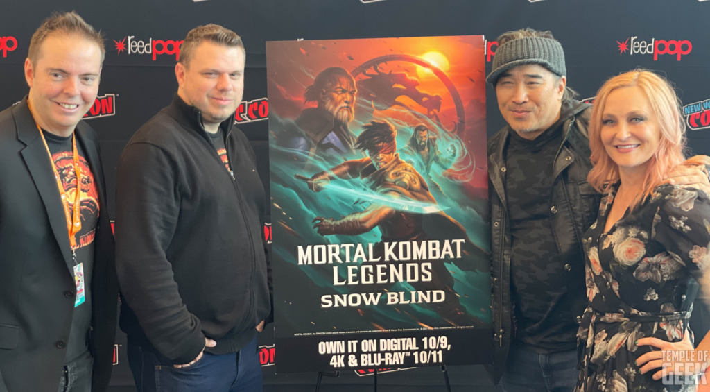 Rick Morales "Mortal Kombat Legends: Snow Blind" NYCC
