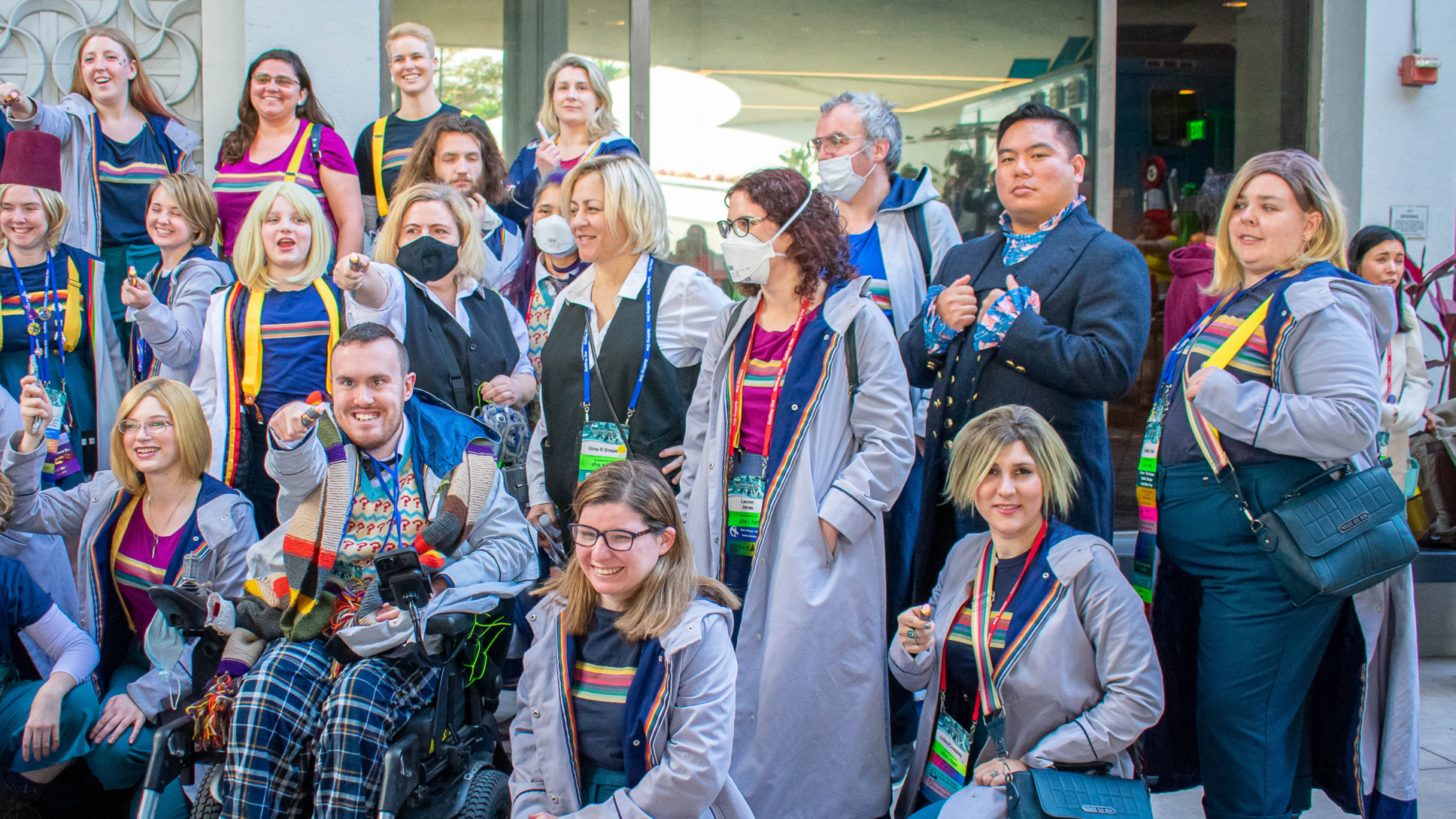 "Doctor Who" 13th Doctor Cosplay Meetup at Gallifrey One 2023