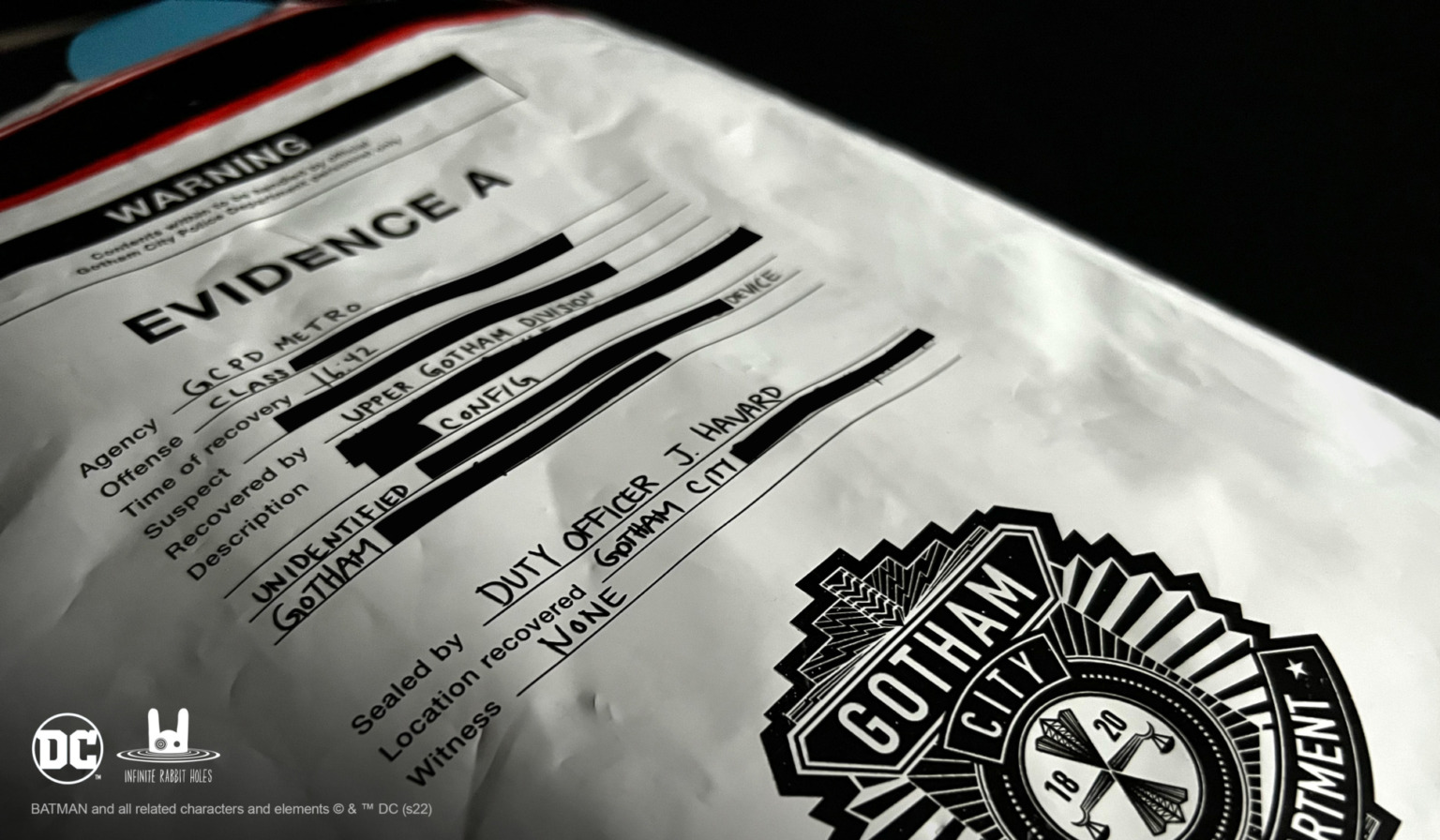 Check Out The Arkham Asylum Files: Panic in Gotham City