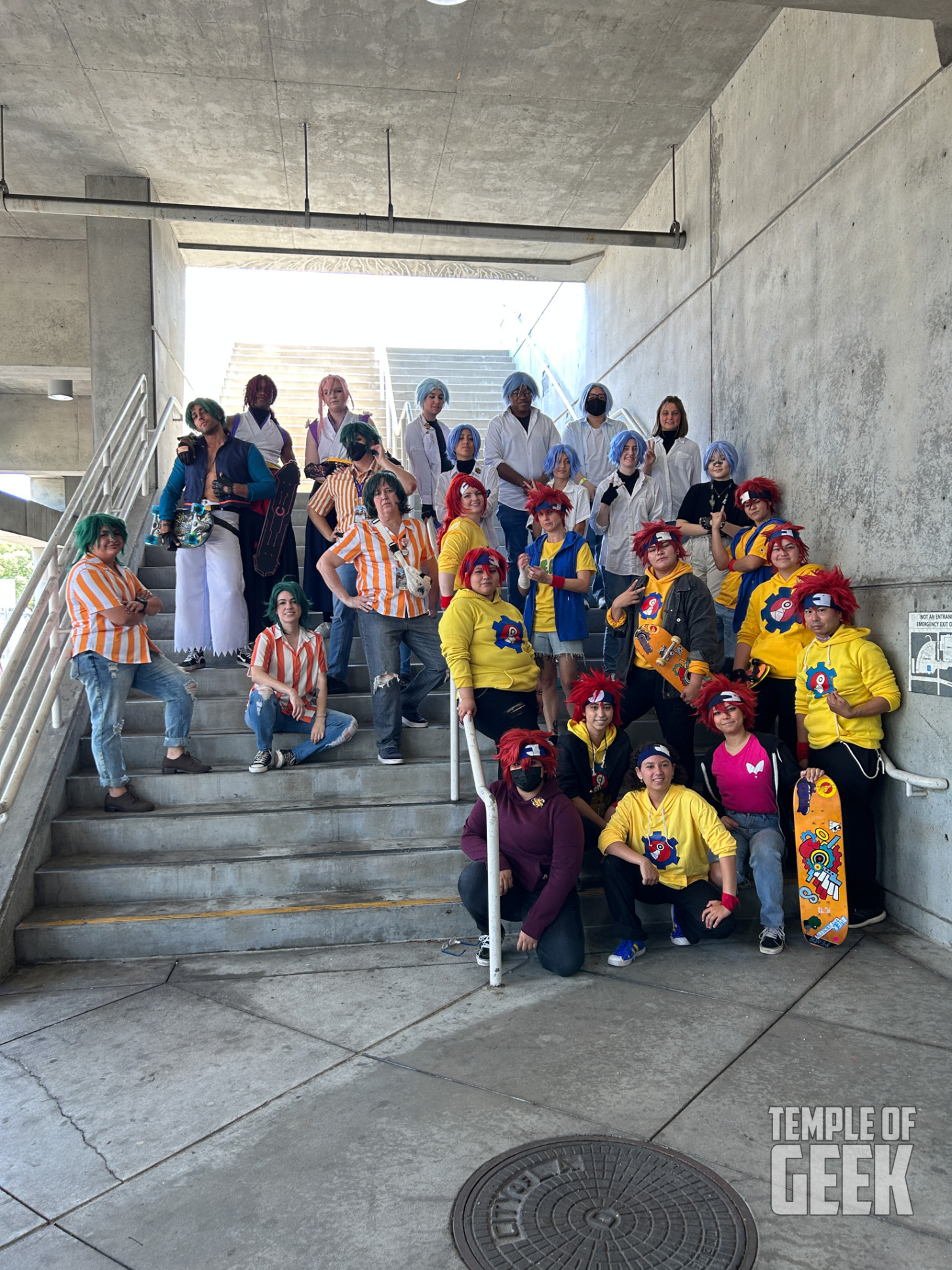Anime Expo Cosplay | Sk8 the Infinity Cosplay Meetup