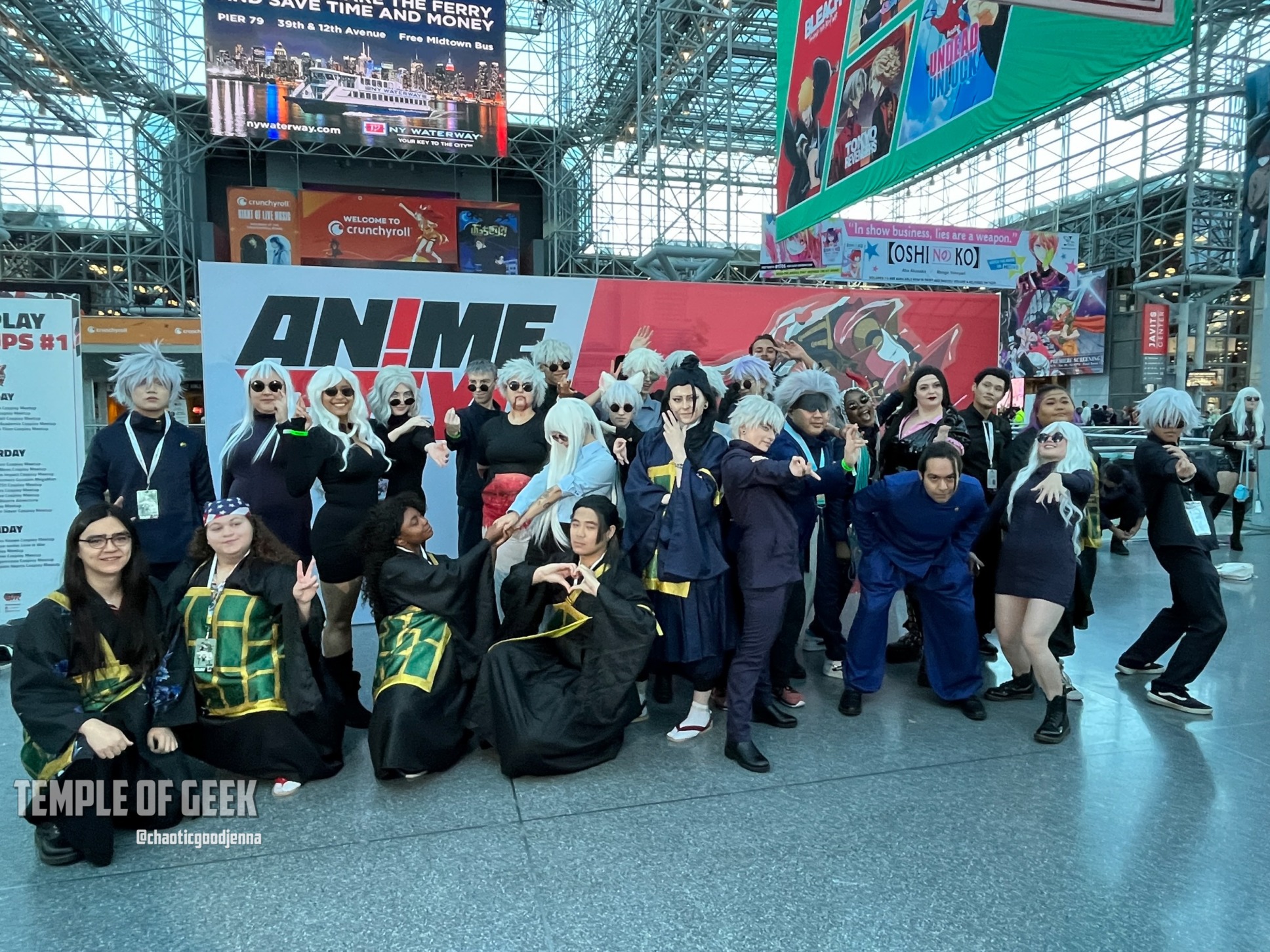 AnimeNYC Jujutsu Kaisen Cosplay Meetup
