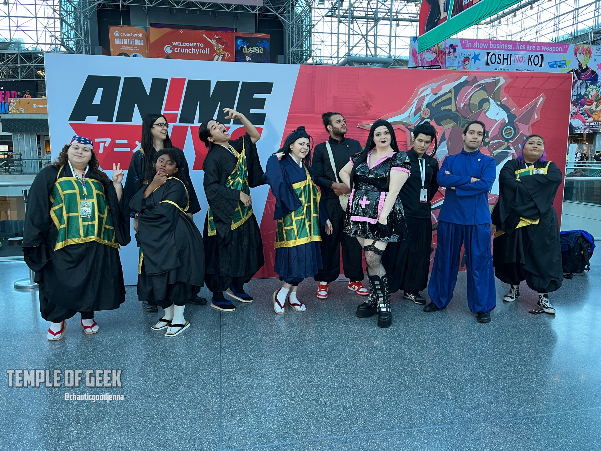 AnimeNYC Jujutsu Kaisen Cosplay Meetup