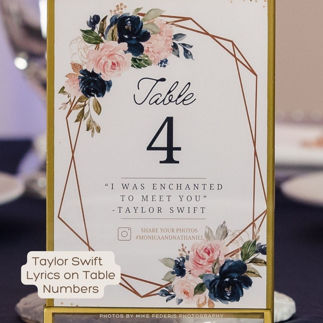 Taylor Swift-Themed Wedding Ideas