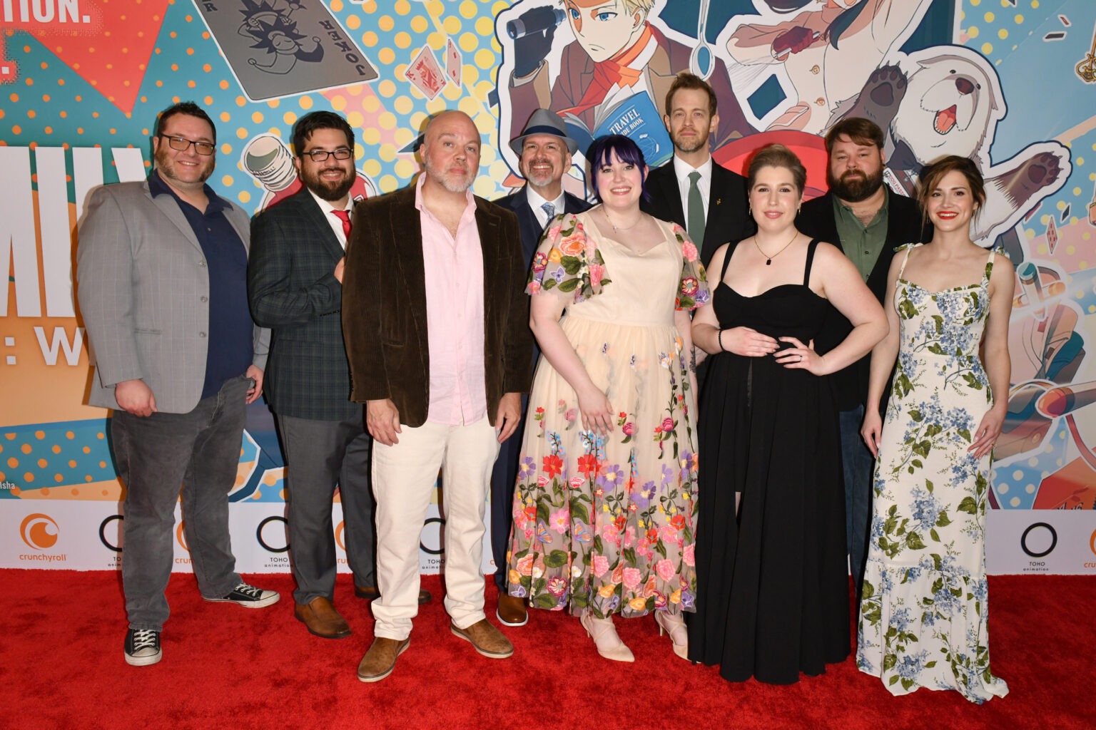 Alex Organ, Loid Forger, at "SPYxFAMILY CODE: White" Premiere