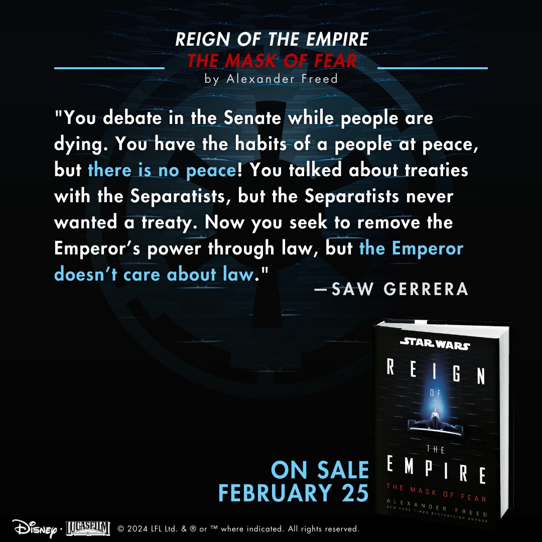 Q&A With Alexander Freed | "Star Wars: The Mask of Fear"
